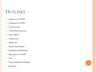 Introduction of VANET | PPTX