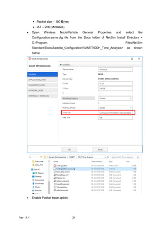 NetSim VANET User Manual | PDF