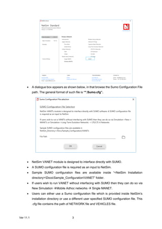 NetSim VANET User Manual | PDF