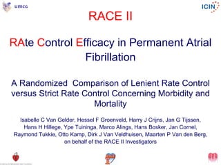 Van Gelder Race | PPT