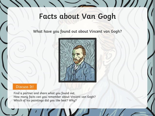 Van Gogh Powerpoint for art lesson today | PPT
