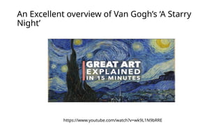 Van Gogh - Starry Night Presentation.pptx