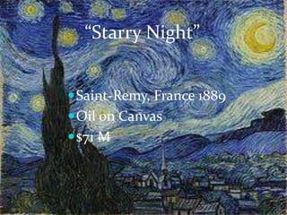Van Gogh FINAL | PPTX