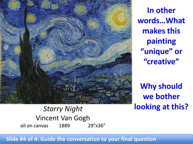 Van Gogh and discussion techniques! | PPT