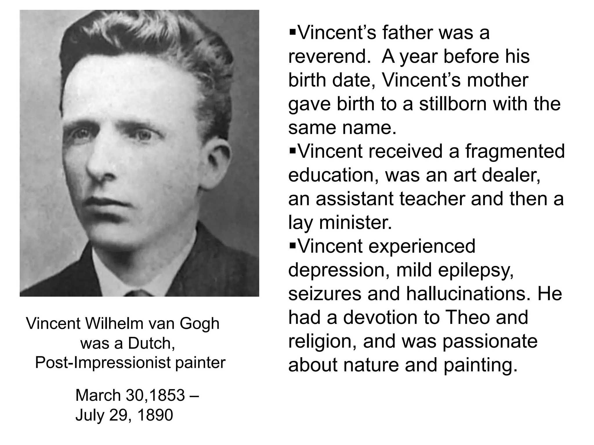 Gallery of Light @ Beth Or Miami art talk Tuesday learn about Vincent ...