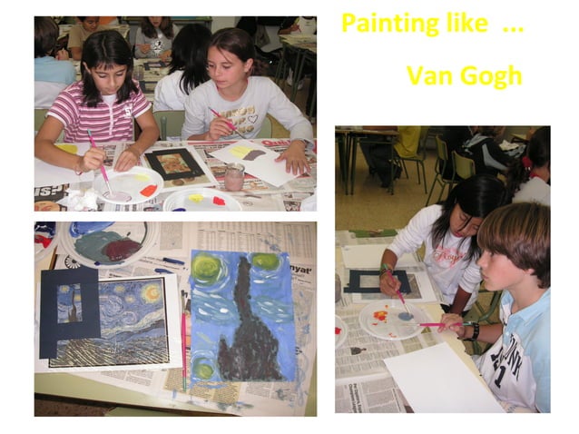 Van gogh project | PPT | Painting | Arts and Crafts