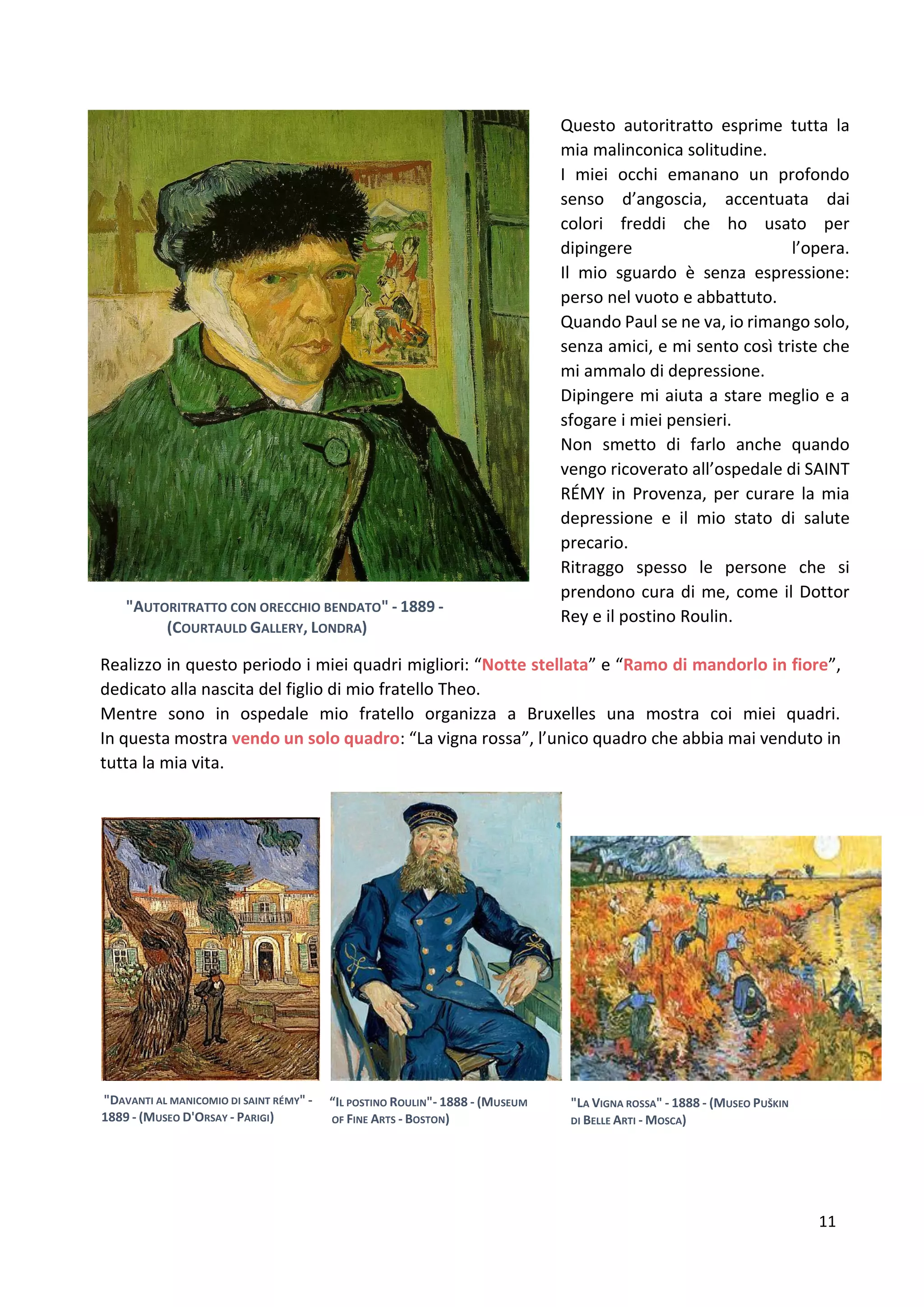 Van gogh spiegato ai bambini | PDF