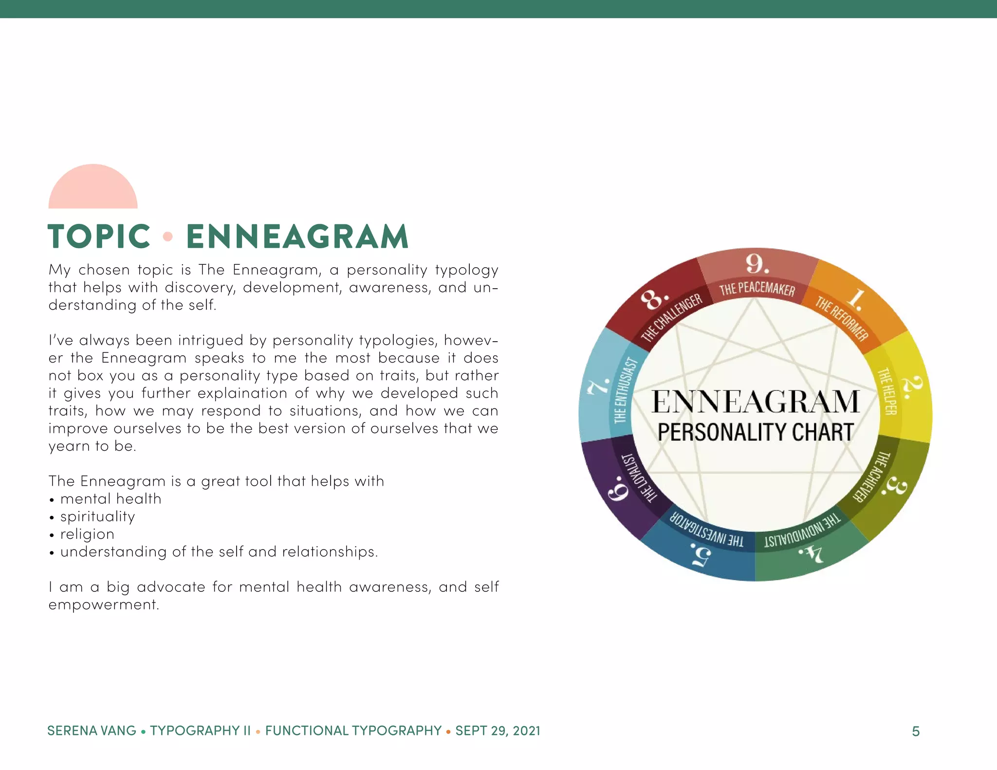 Enneagram Infographic - Research and Process | PDF