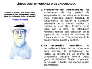 Vanguardia origen, el boom y post vanguardia | PPTX