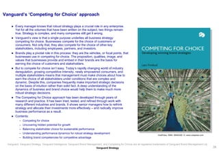 Introduction to Vanguard Strategy | PPTX