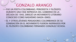 Vanguardismo en colombia | PPTX