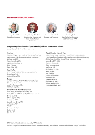Vanguard outlook 2025-Beyond the landing | PDF