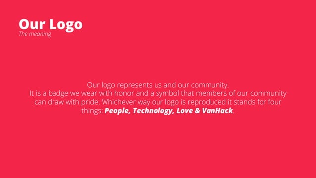 Vanhack Brand Evolution | PPT