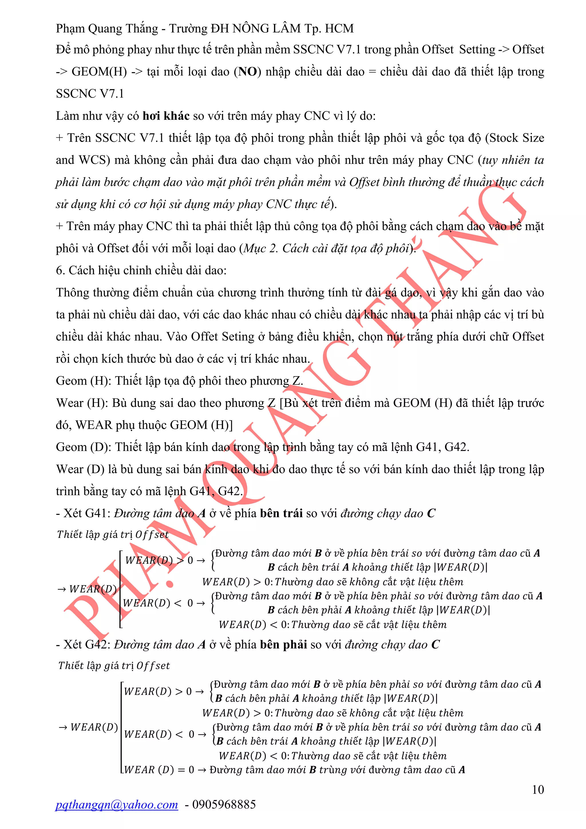 Van hanh may phay | PDF