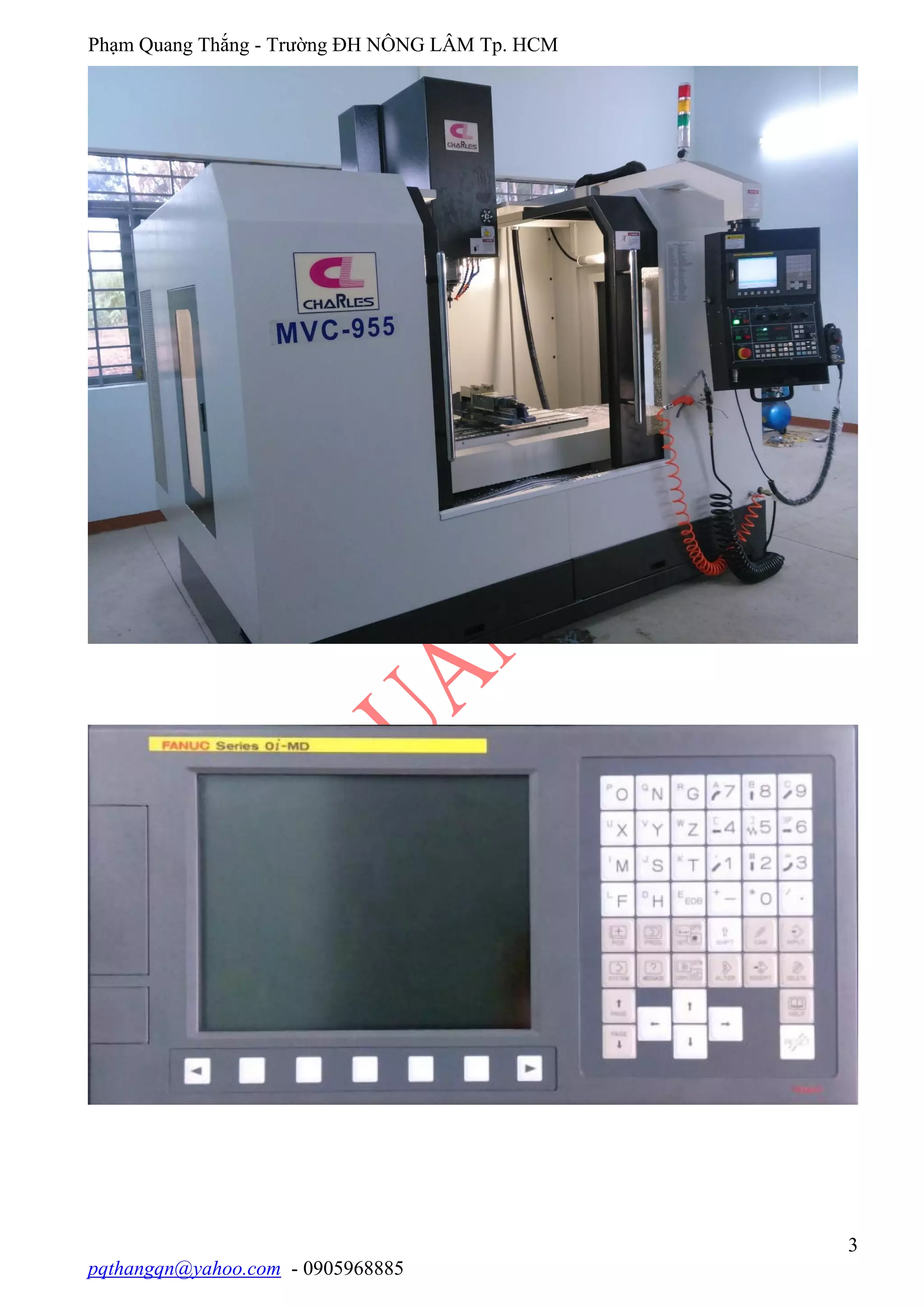 Van hanh may phay | PDF