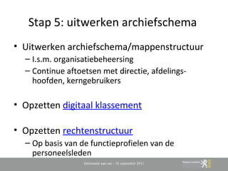Archiefbeheer als sleutel van documentbeheer | PPT