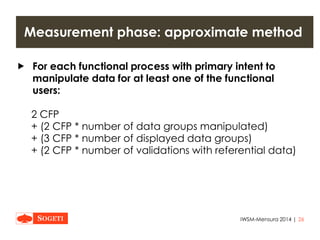 Measuring the functional size of mobile apps with COSMIC FP | PPTX | Computer Software and ...