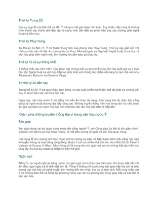 Van hoa nuoc Y va nhung truyen thong thu vi.docx