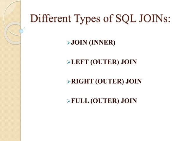 Joins And Subqueries In Big Data Analysis Pptx Databases Computer