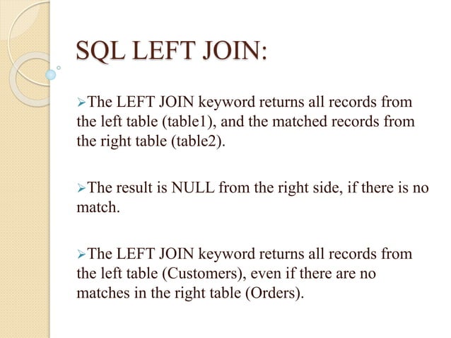 joins and subqueries in big data analysis | PPTX | Databases | Computer Software and Applications