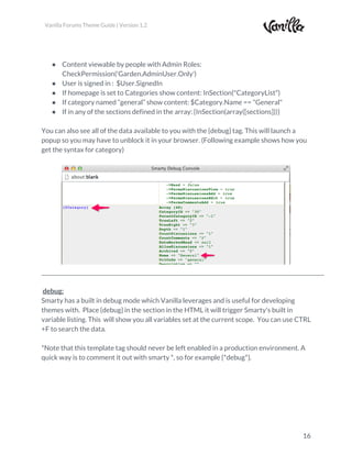 Vanilla Forums Theme Guide | PDF