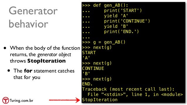 The Vanishing Pattern From Iterators To Generators In Python