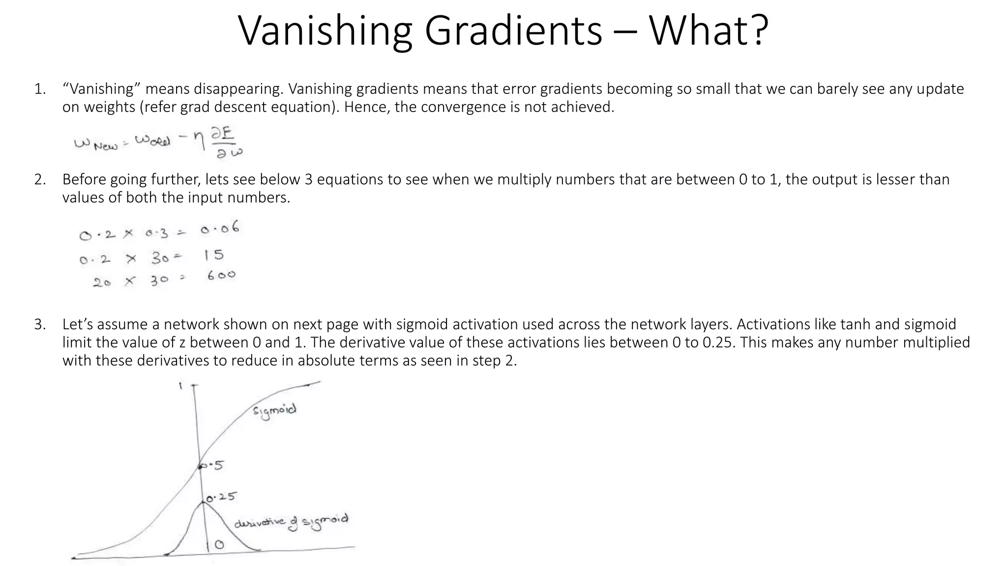 Vanishing & Exploding Gradients | PPT