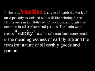 Vanitas | PPTX