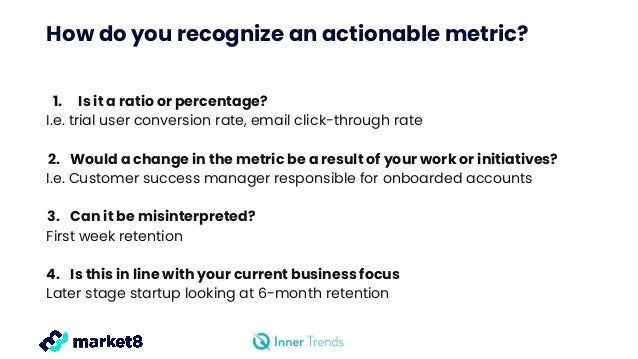 Vanity vs Actionable metrics: Data Led Program Episode 1 | PPT