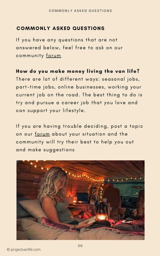 van life basics | PDF