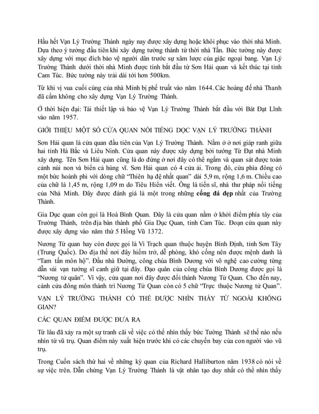 Van ly truong thanh | DOCX