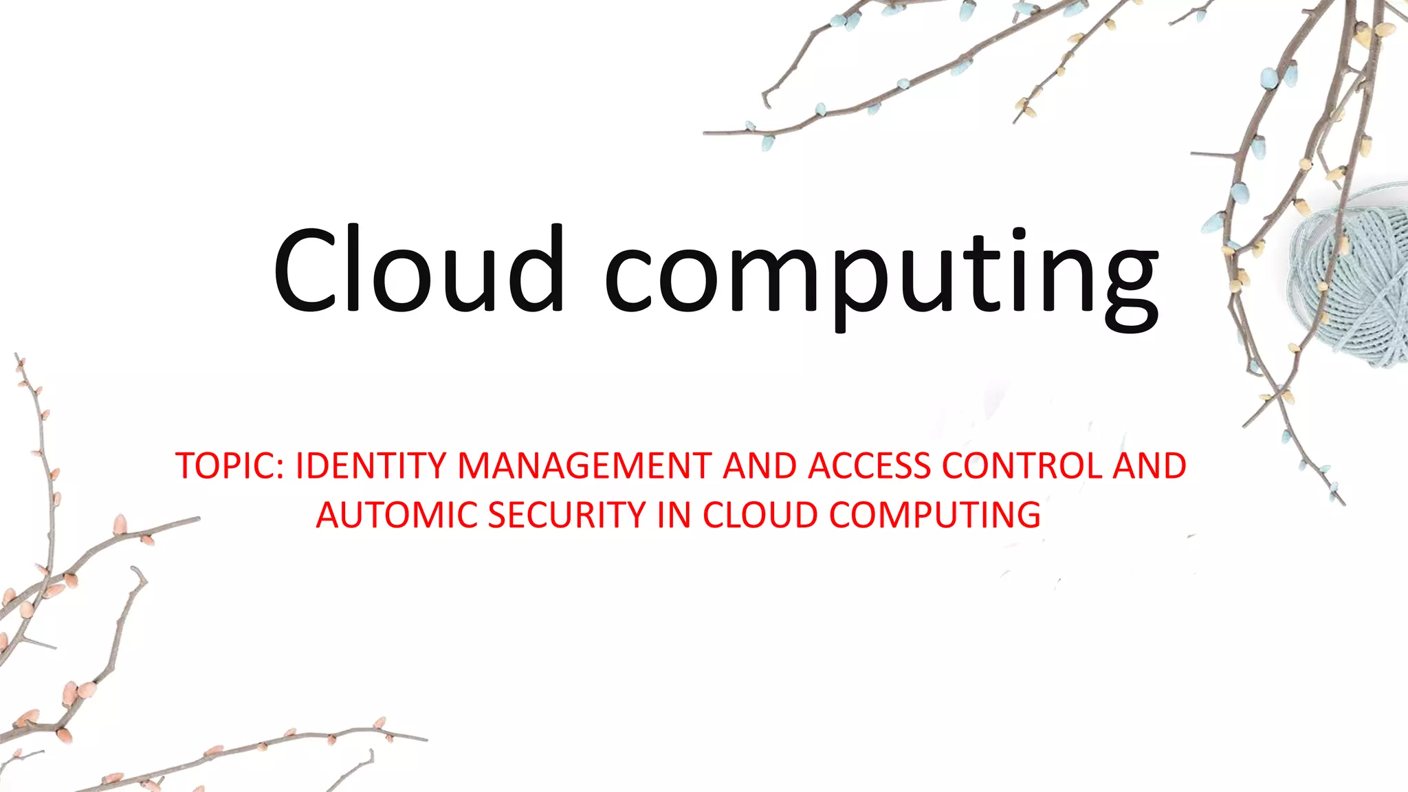 VANMATHY V cloud computing | PPT