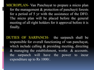 Uttarakhand Van panchayat | PPTX