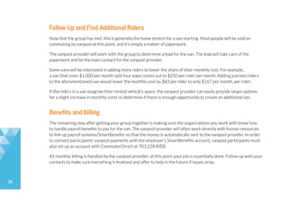 Vanpool Formation Guide - Arlington Transportation Partners | PDF