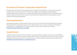 Vanpool Formation Guide - Arlington Transportation Partners | PDF