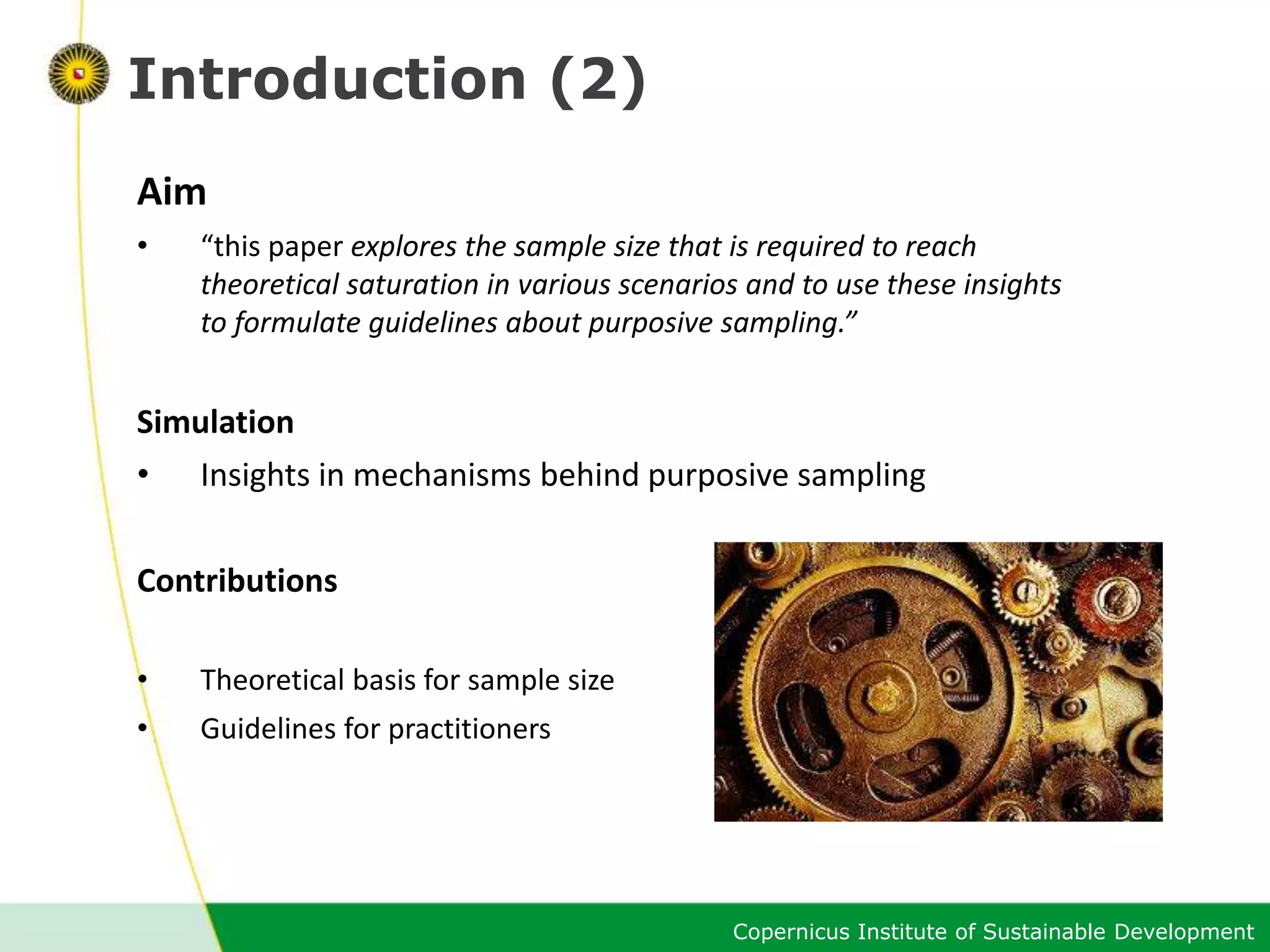 (I Can't Get No) Saturation: A Simulation and Guidelines for Minimum ...