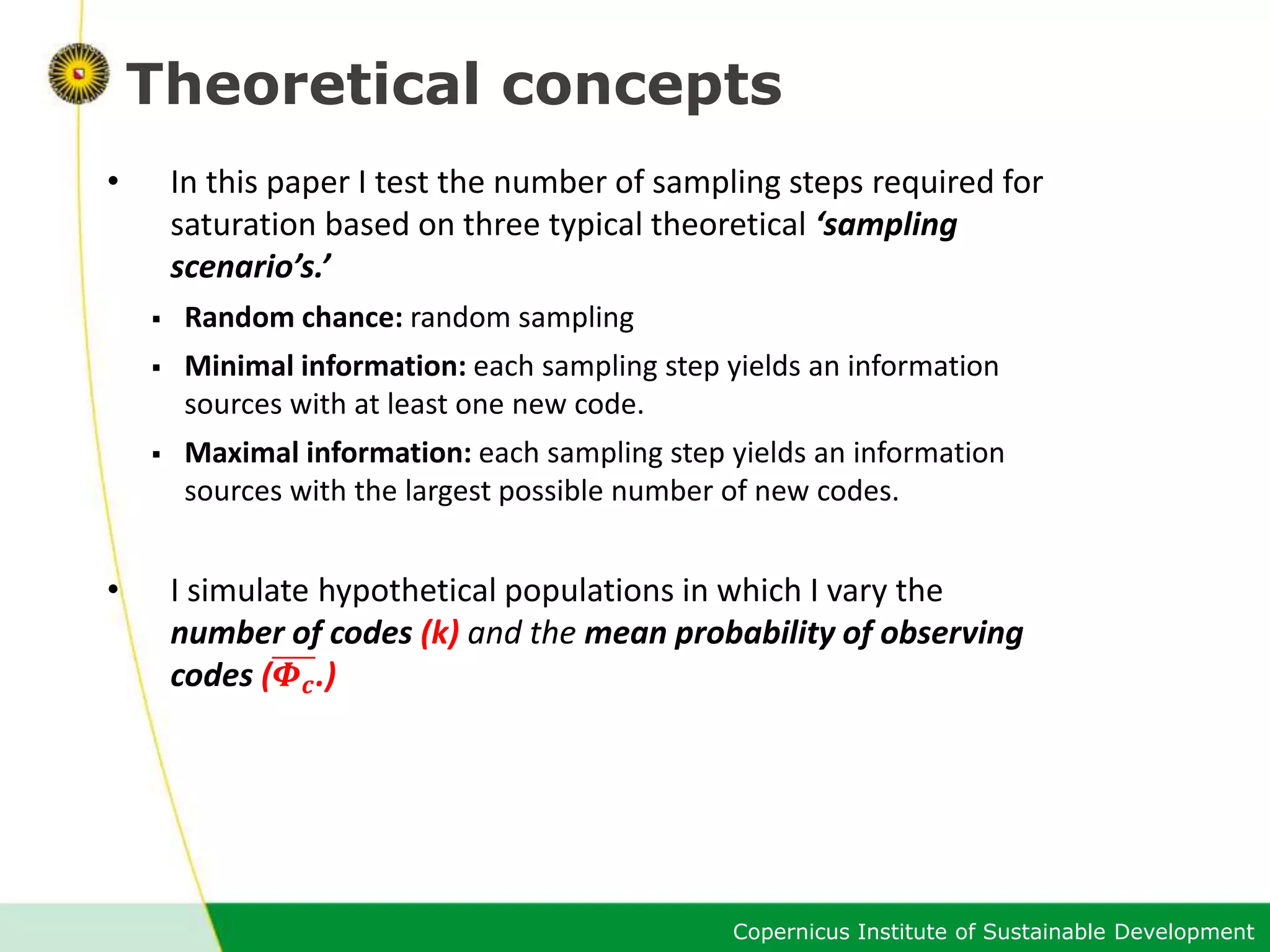 (I Can't Get No) Saturation: A Simulation and Guidelines for Minimum ...