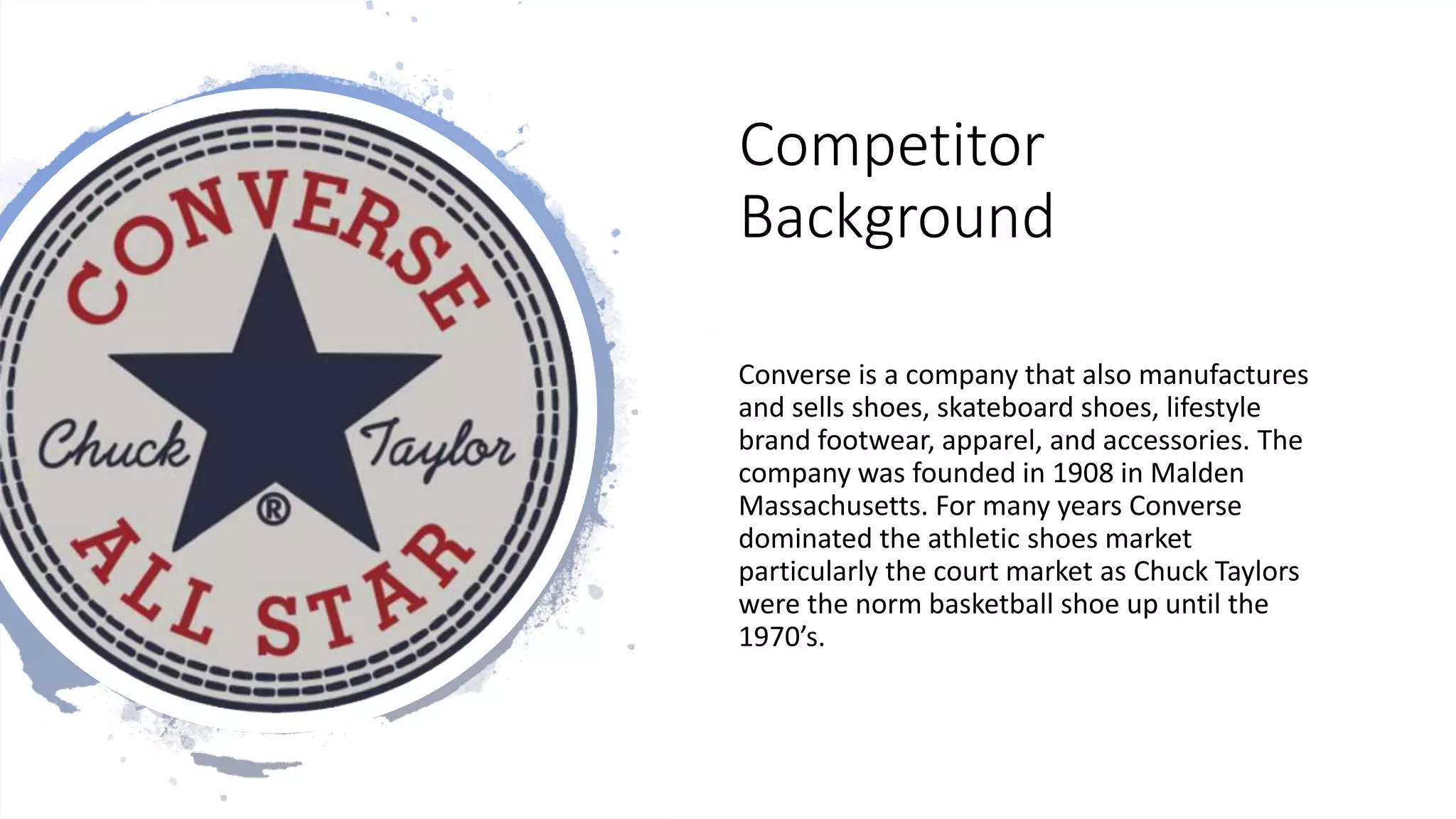 Vans and converse audit | PPTX