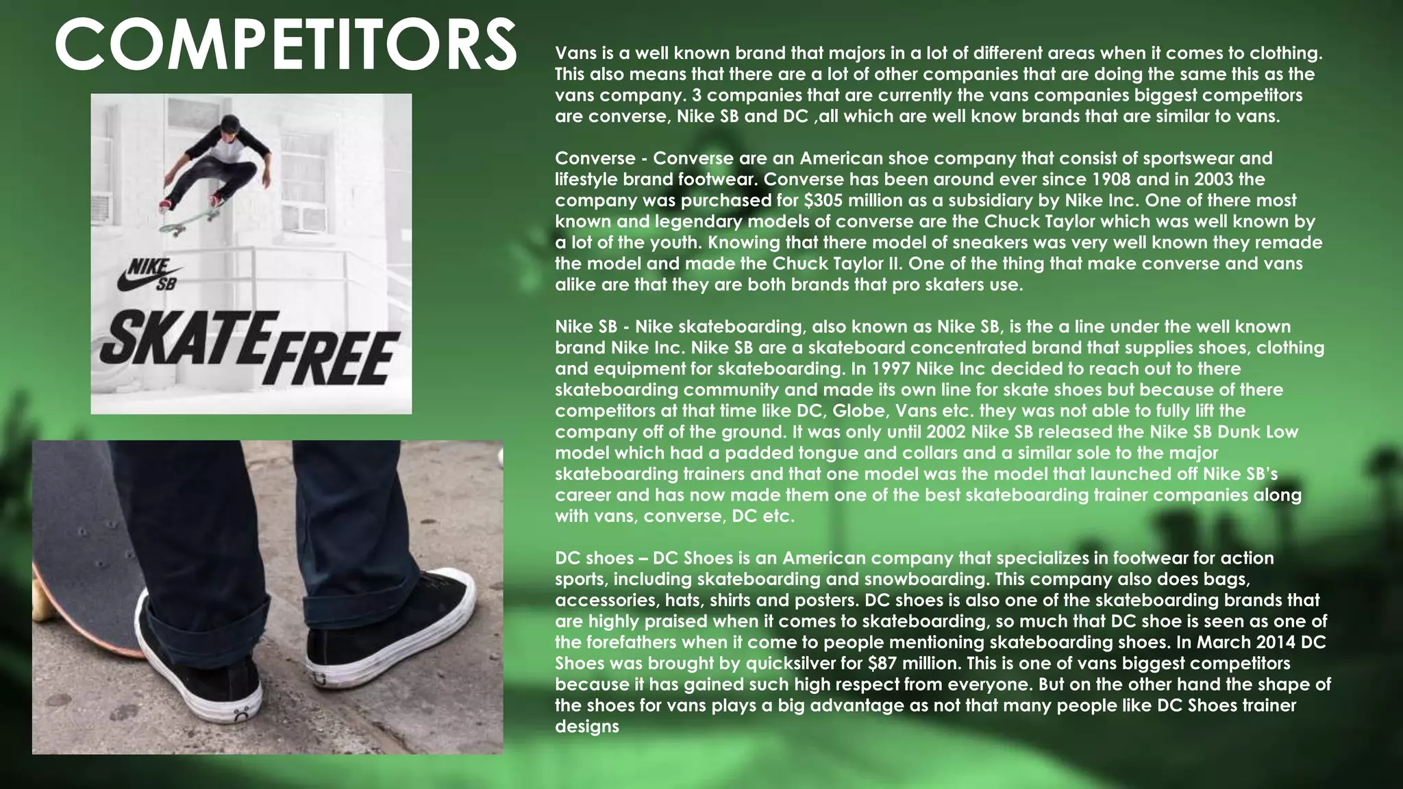 Vans Ad Presentation | PPTX