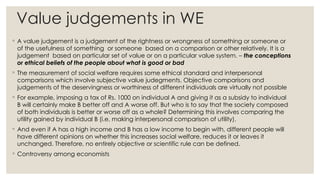 Economics PPT, based on welfare economic | PPTX