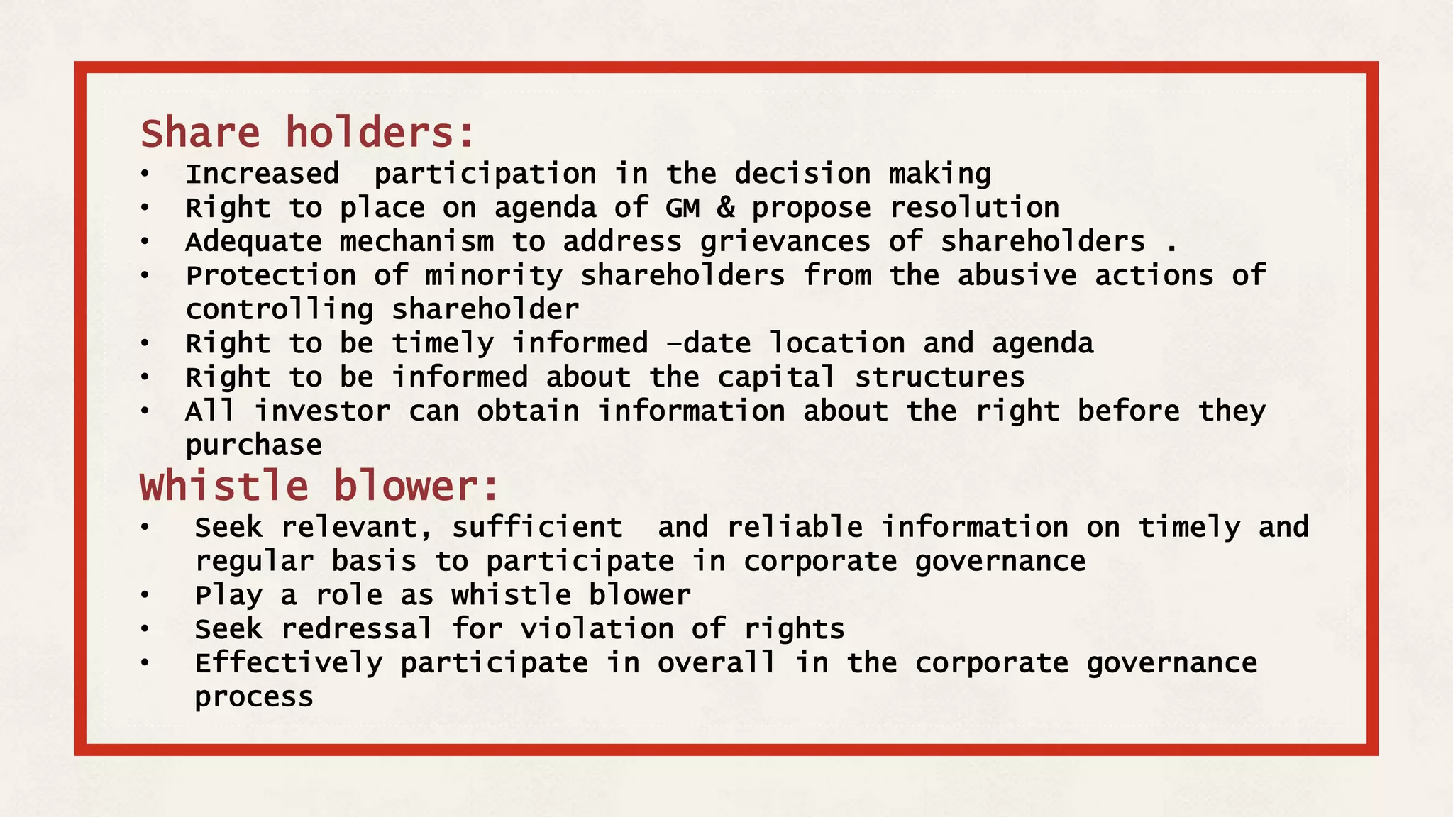 corporate governance clause 49 | PPTX