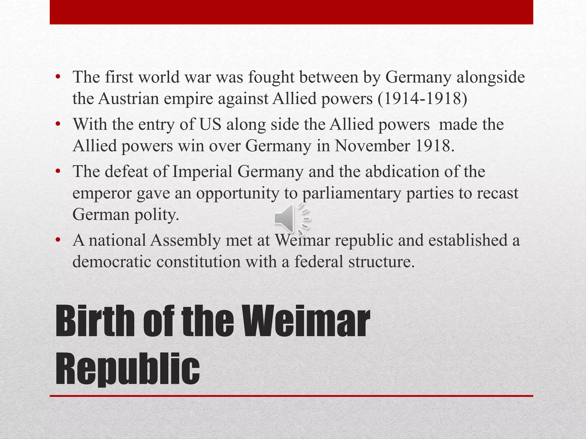 nazism and rise of adolf hitler CHAPTER FORM HISTORY | PPTX