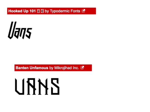 Vans presentation | PPT