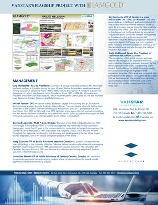Vanstar Fact Sheet - (VSR.V) - November 2019 | PDF