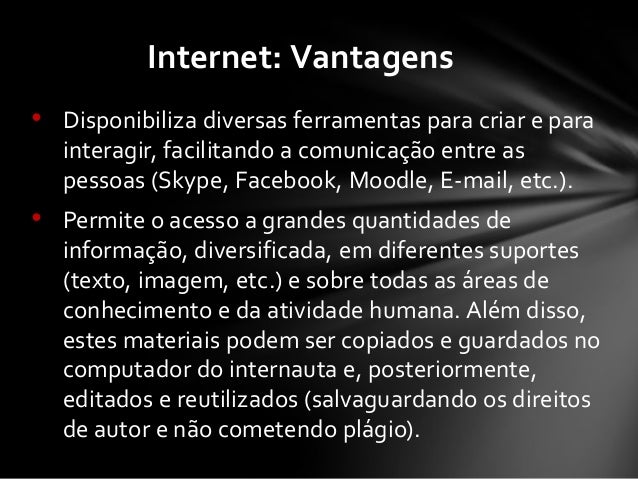 Vantagens Da Internet