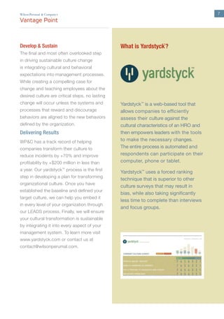 Creating a Culture of Operational Discipline that leads to Operational ...