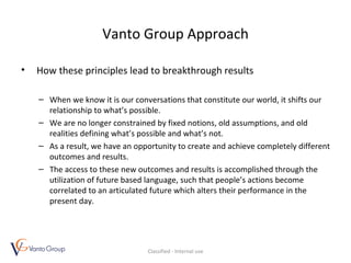 Vanto Group | PPT