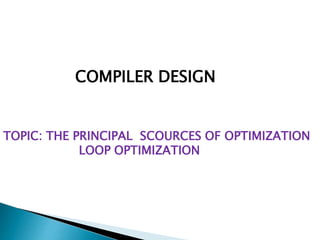 Compiler design | PPTX