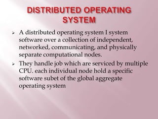 Vanmathy distributed operating system | PPT