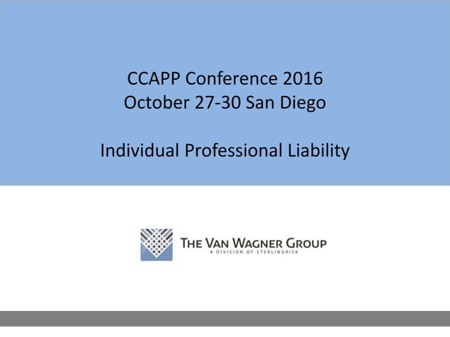 Van Wagner CCAPP Presentation - RPG | PPT